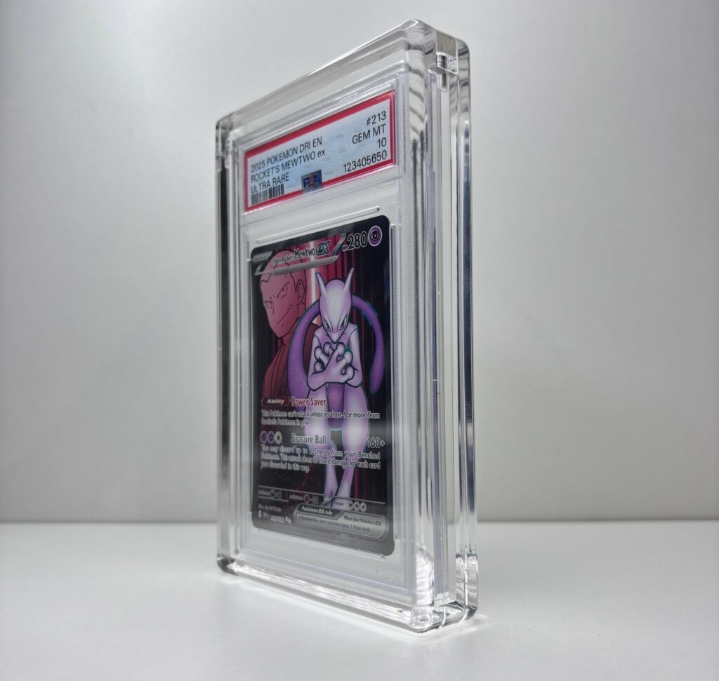 Acryl case display voor PSA slabs & CGC | Premium bescherming - TCG Area